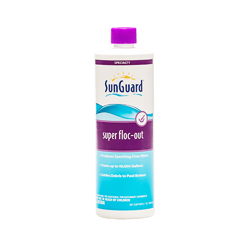 Del Val Super Floc-Out 12-1 Quart Btl/Cs | DV3416 | Heritage Pool Plus