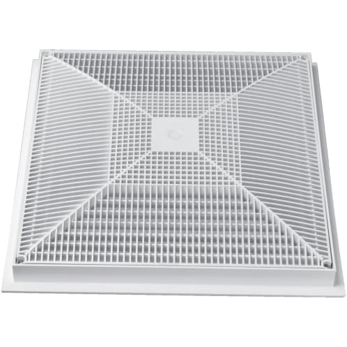Box Of 2,12" X 12" Frame/Grate White | 1001-9896