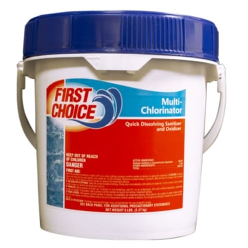 First Choice Multi-Chlor Dichlor Chlorine Granular 50 lb Pail ...