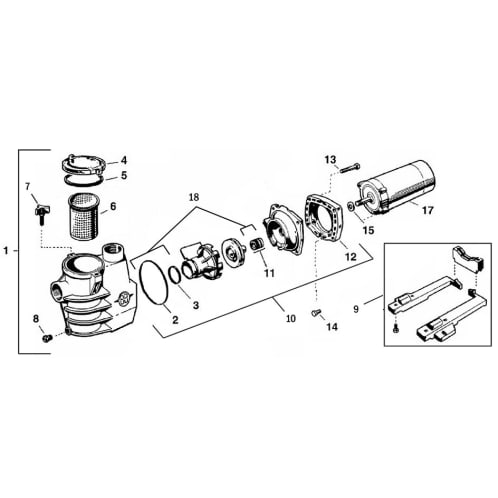 Hayward Basket-Strainer | SPX2700M