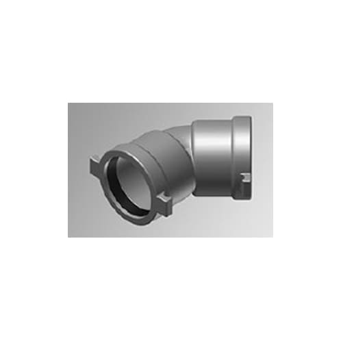 3" Gasketed Bell End Ductile Iron 45 Degrees Elbow | HRC80322
