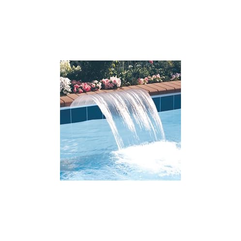 Jandy 1' Sheer Arc, Clear 6" Lip, Backfeed Waterfall Sheer Arc 12In ...