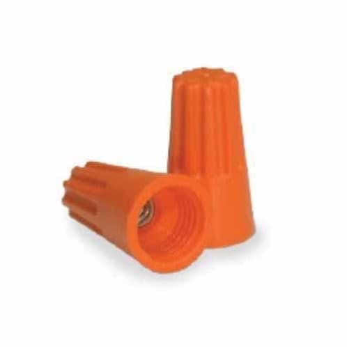 300 V 22-14 AWG Copper/Copper Orange 100 Pieces/Box Push-In Wire Nut ...