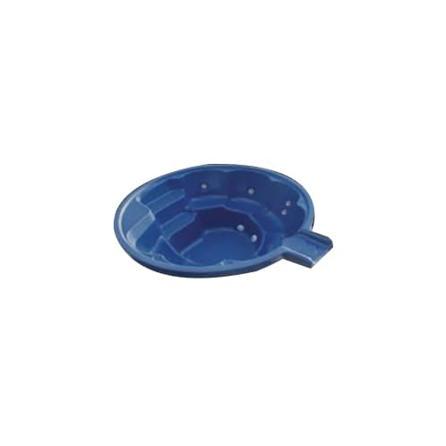 Latham Acrylic Fg Spa 92" Scalloped Spillover Spa Blue Granite ...