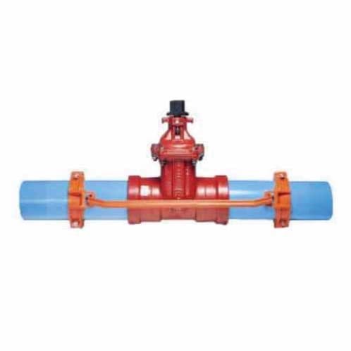 3" 10 - 12 mil Epoxy Coated Ductile Iron LG Series Pipe to Pipe Joint ...