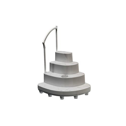 Innovaplas Majestic ABG Step w/ 1 PVC Handrail and Ballast | 8000-S-B ...