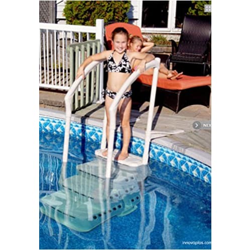 Innovaplas Biltmor ABG Step w/ 2 PVC Handrails | PG-5001 | Heritage Pool Plus