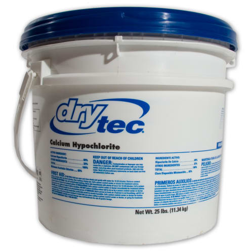 Drytec 68% Calhypo Chlorine Granular 25 lb Pail| 23201 | Heritage Pool Plus