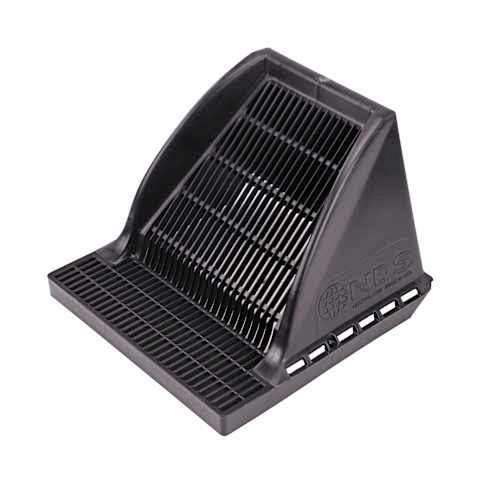 12" x 12" Black Catch Basin Downspout Defender Defender | NDS1200DSG ...