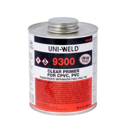 Quart Oatey PVC Clear Primer Primer Clear Nsf Listed Quart P68Cq ...