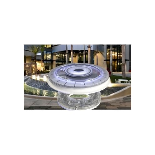 PAL EvenGlow Multi-Color LED Bubbler for Gunite/Concrete Pools with 80 ...
