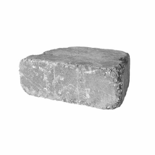 Paver Stone, 7" x 10.24" x 3.5" Trapezoid Winter Blend RumbleStone