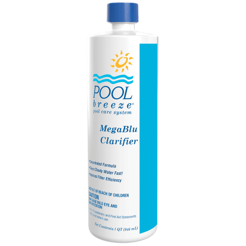 Pool Breeze Megablu Concentrated Clarifier 32 fl oz Bottle 12/Case | 88482 | Heritage Pool Plus