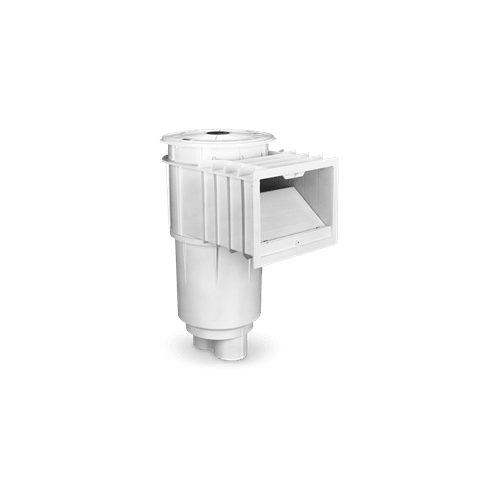 Pentair U-3 Skimmer White w/ White Lid & Frame, 2" Slip with 1-1/2 ...