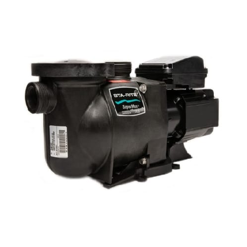 Sta-Rite SuperMax High Performance Pump, Single Speed, 1.1 THP, 115/208 ...