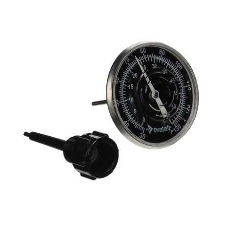 Pentair 30/130 Deg F Inline Thermometer w/ Nylon Well | SL1DW ...