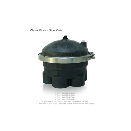 Paramount Valve Shell 2 Port 2" Black | 005302410203