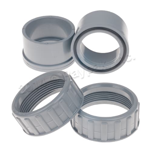 Raypak 2" CPVC Connector & Nut Kit | 006723F | Heritage Pool Plus