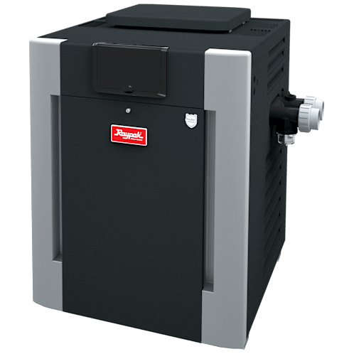 Raypak Heater P-R406A-En-X Asme - Natural Gas, Digital - 6-9K' - Nickel ...