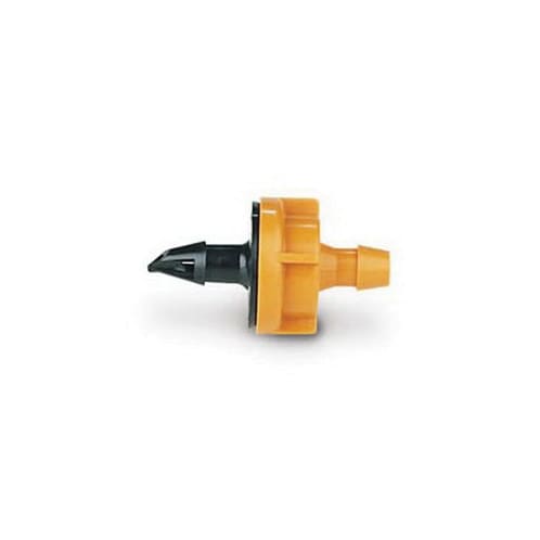 1/2" or 3/4" Self-Piercing Barb 24 gph Plastic Orange PC Series ...