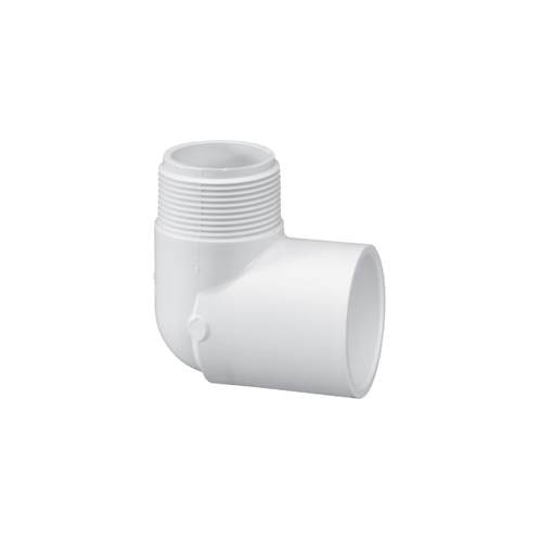 1" 90 Street Elbow PVC Sch. 40 MPT x Slip | 410-010 | Heritage Plus