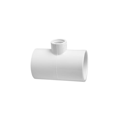 1" x 1" x 1/2" Tee PVC Sch. 40 Slip x Slip x FPT | 402-130 | Heritage Plus