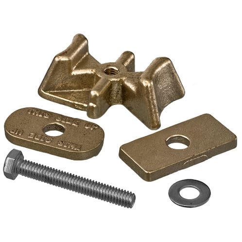 SR Smith Double Anchor Socket Assembly Gibraltar Wedge Retro Fit Kit | 8-415A | Heritage Pool Plus