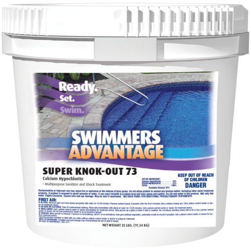 SWIMMERS ADVANTAGE 25 LB SUPER KNOK-OUT HAZMAT | Heritage Pool Plus