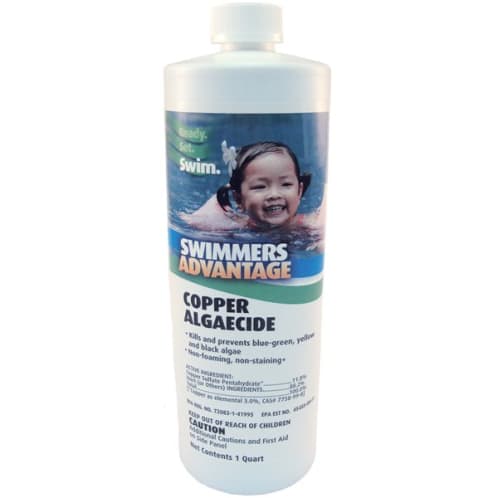 Swimmers Advantage Quart Copper Algaecide | B003222-CS20Q | Heritage ...