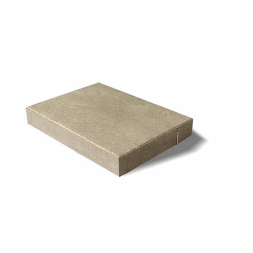 19" x 2-3/4" x 14" Rectangular Buff Coping Universal EnduraColor Wall ...