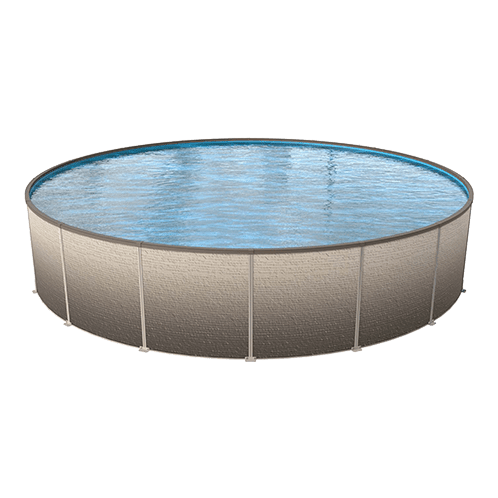 Sensation 24' Round Aluminum ABG Pool, 52" Wall | PSST-2400R