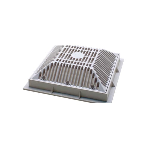 Waterway 8" Tru Flo Drain Cover & Frame | 640-1800 V | Heritage Pool Plus