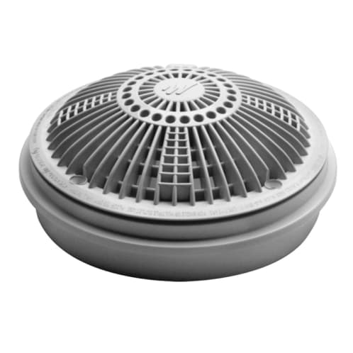 Waterway 8" Anti-Vortex Drain Cover and Extended Collar Assembly, Round ...