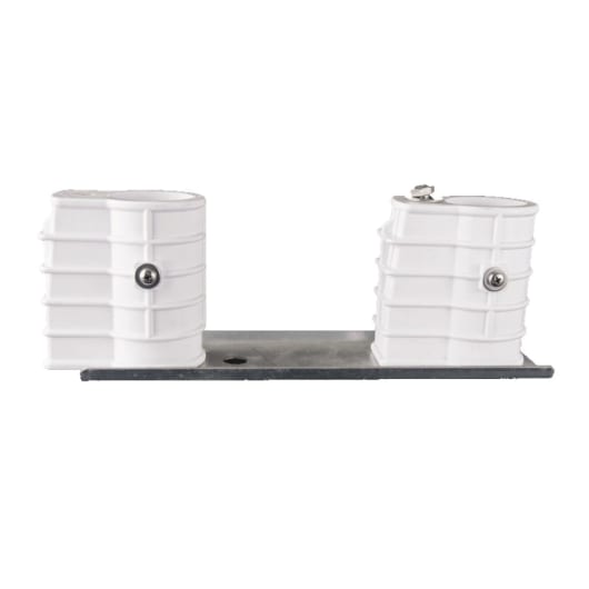 CMP 8" O.C. Plastic Handrail Anchor Plate Kit with 4" Anchors | 25572 ...