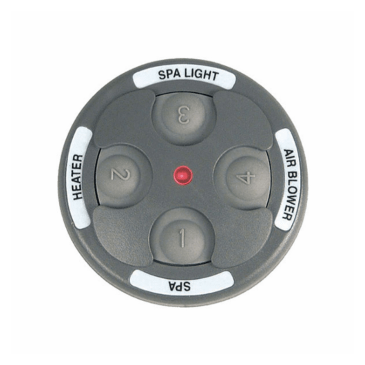 Jandy Pro Series 1" - 1 1/2" Spa Side, 4 Button, Gray, 100' Wire | 8049
