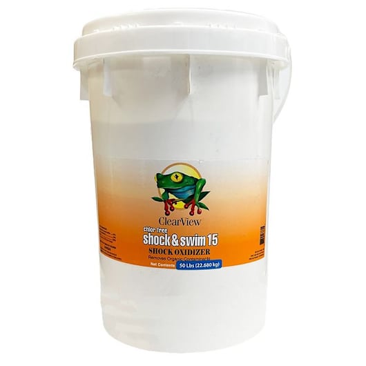 Clearview Clearview Chlor Free Shock & Swim 50 lb Pail 1/Case | CVCF050