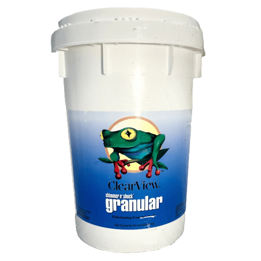 Clearview Shimmer-N' Shock 50 lb Pail 1/Case | CVDB050