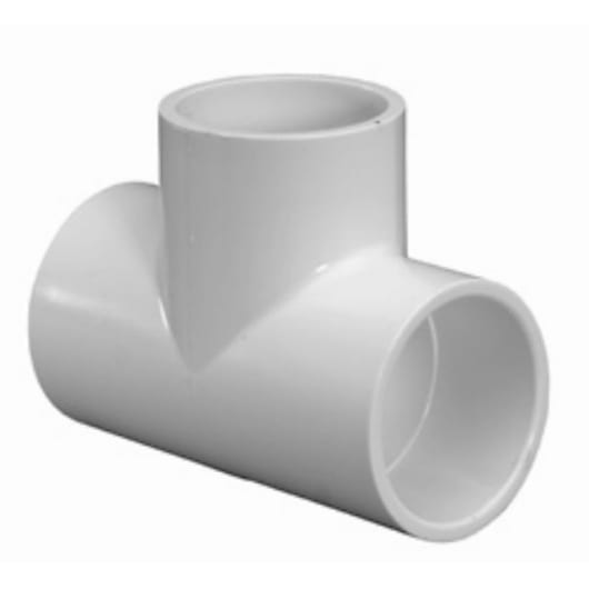 Sch. 40 PVC Tee 1-1/2 in. Slip