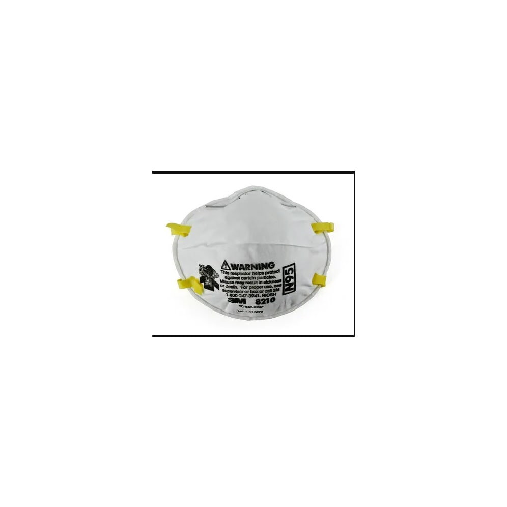 8210 Respirator 20 Piece Box | 46457