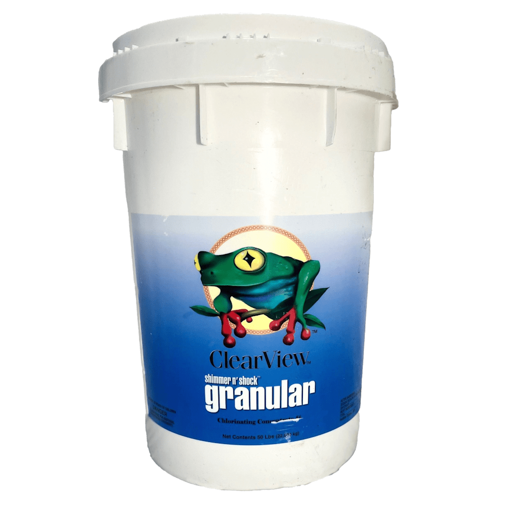 Clearview Shimmer-N' Shock 50 lb Pail 1/Case | CVDB050