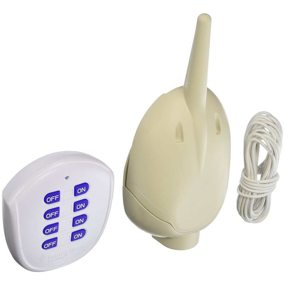 Pentair Quicktouch II Wireless Remote, 8 Aux, White| 521209