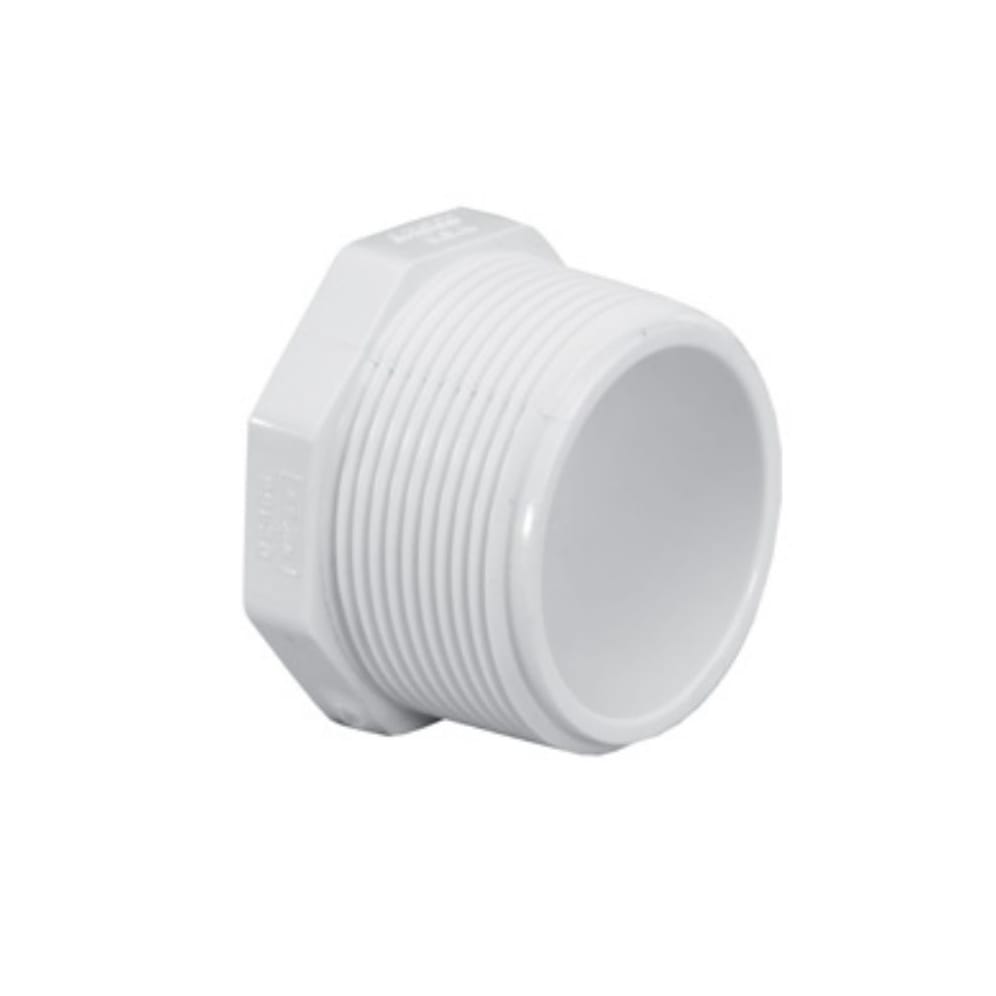 Sch. 40 PVC Plug 2 in. MPT | 450-020