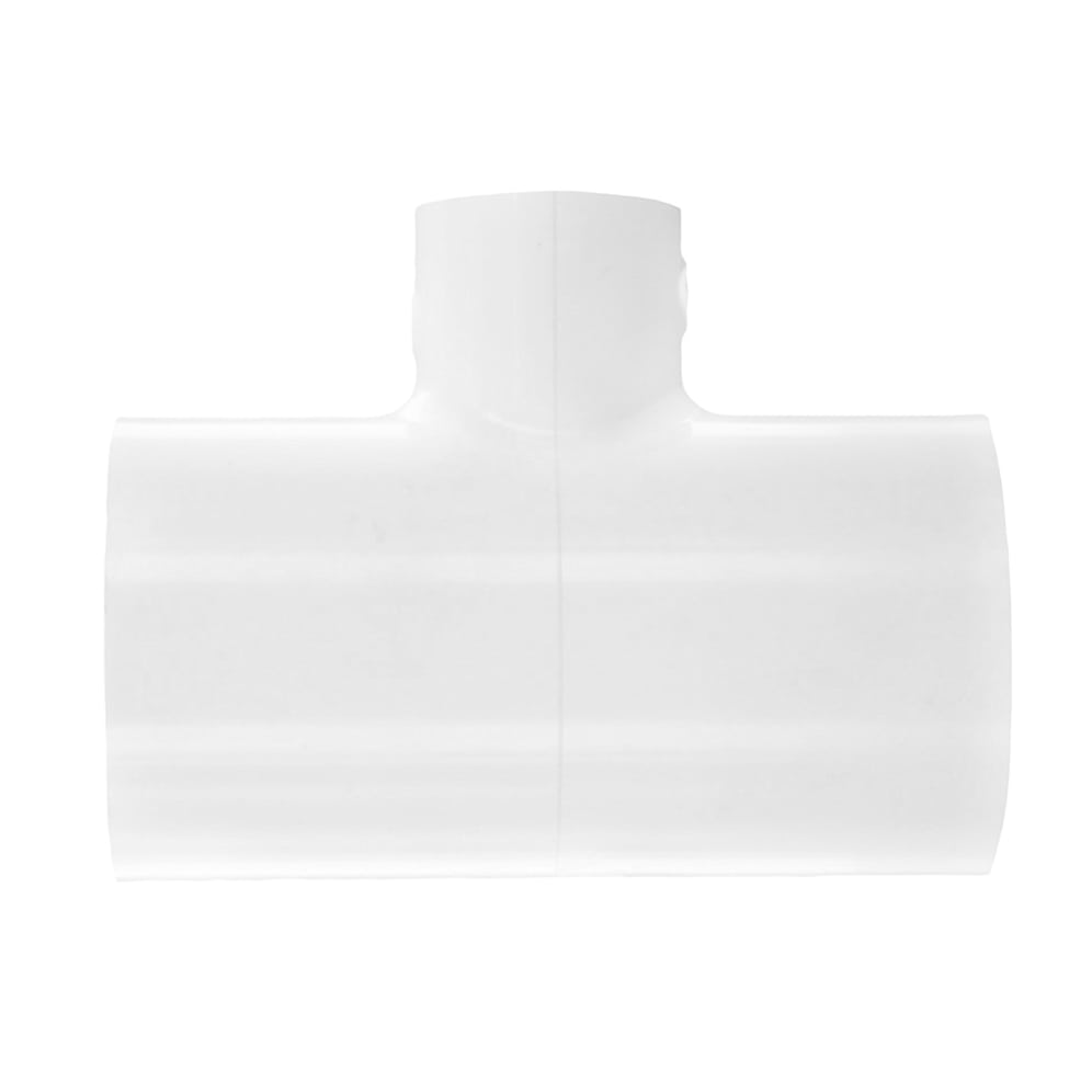 Sch. 40 PVC Tee 1-1/4 in. x 1-1/4 in. x 1/2 in. Slip x Slip x FPT