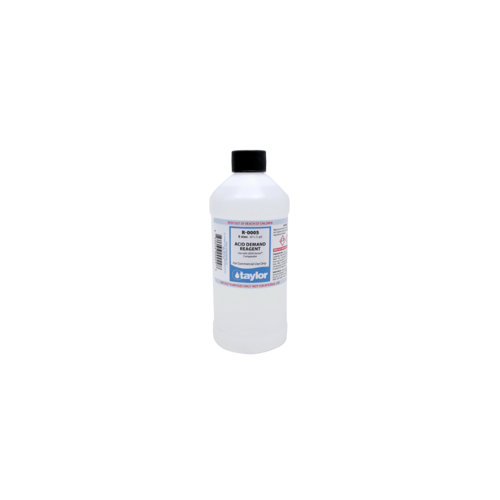 Taylor 16 Oz Acid Demand Reagent (F/ 2000 Series) Taylor Solution 5 ...